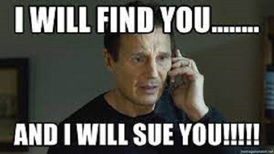 "I WILL SUE YOU!” - IS IT REALLY THAT EASY THOUGH...?